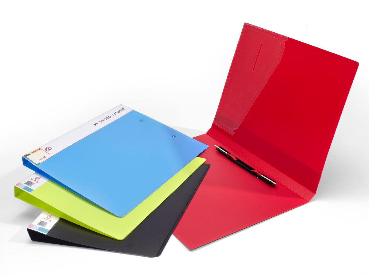PP/PVC Carpeta de oficina y Archivadores - carpeta con clip - pp ...