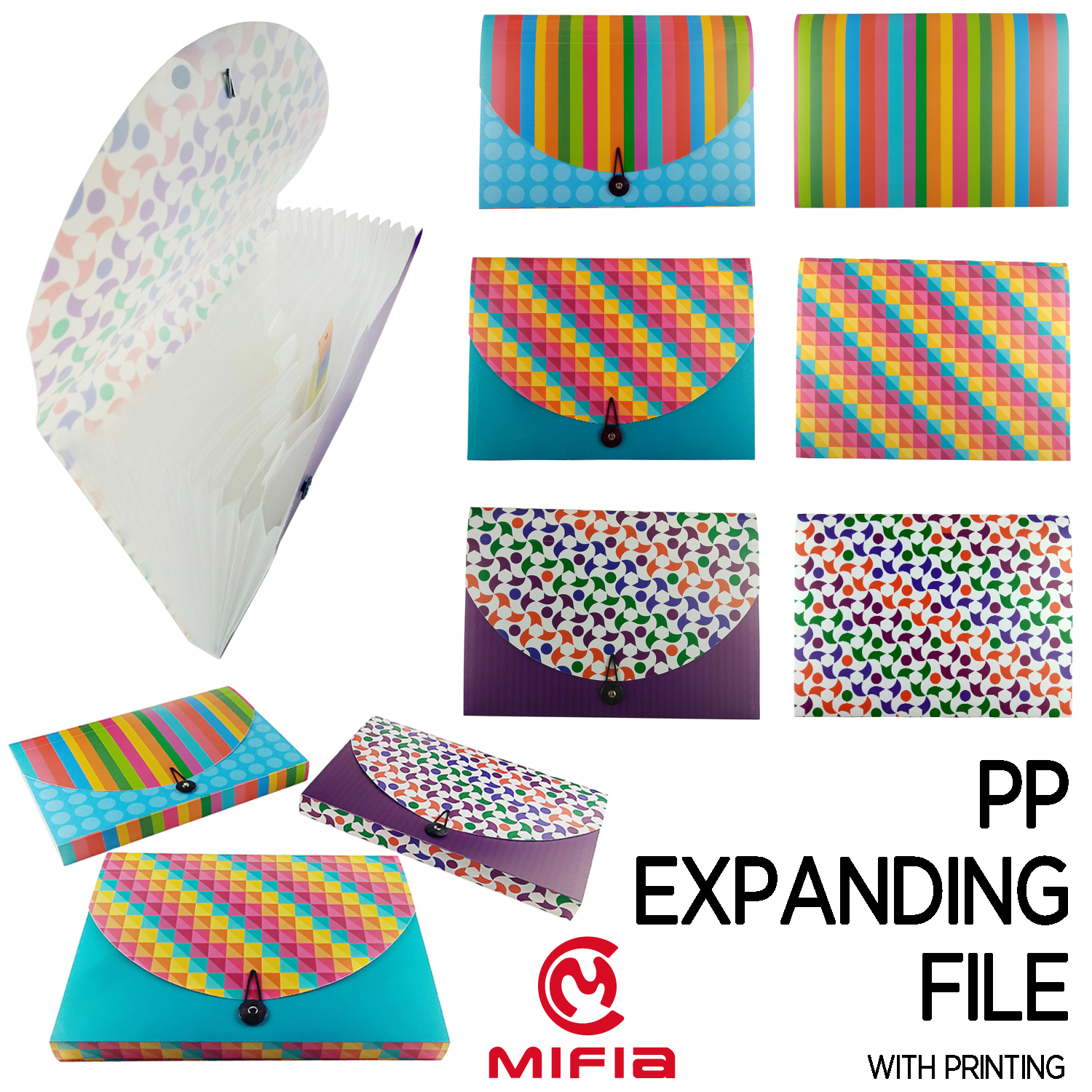 Office Expanding Files, Expandable File Folders | MIFIA